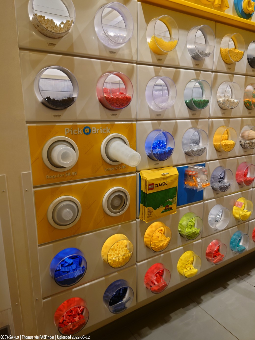 LEGO Store Arrowhead Towne Center | Pick A Brick wall | PABFinder